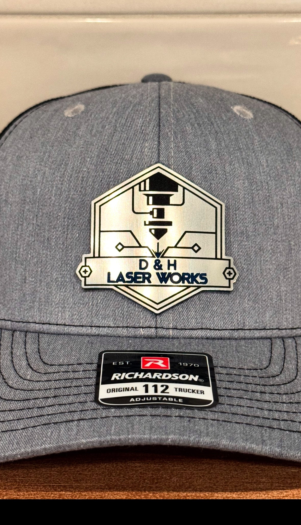 Custom hat patches – D&H Laser Works